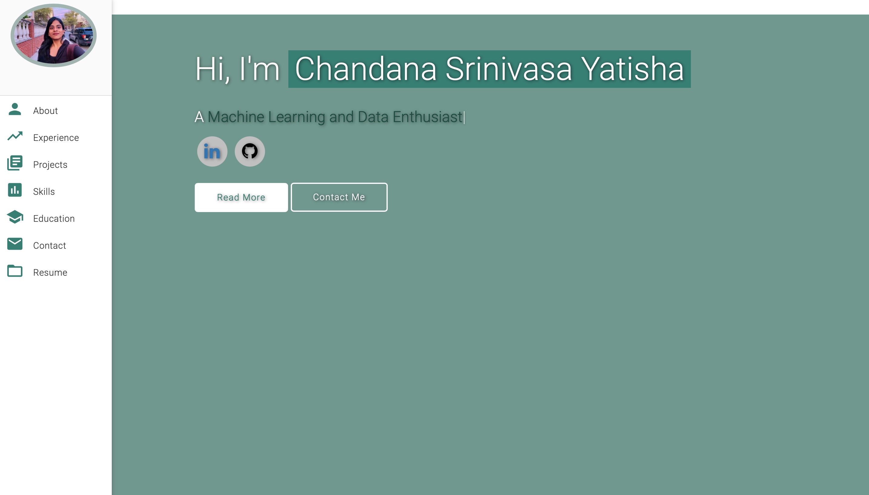 Chandana Srinivasa Yatisha | Software Developer